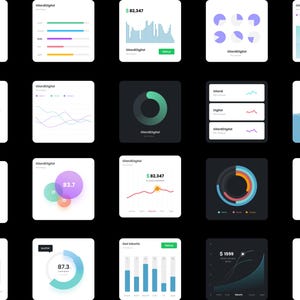 Presenting Data UI Kit | for Freelancers, UX/UI Designers, Web ...