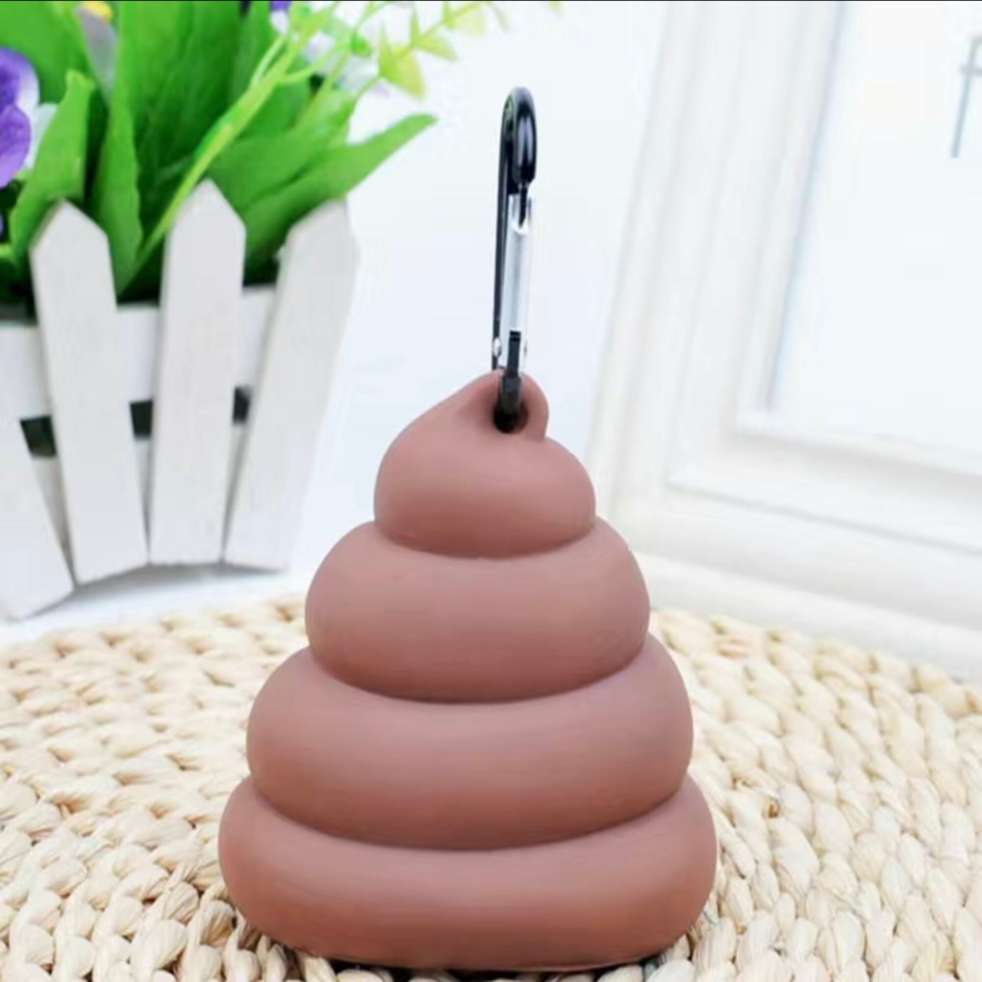 Portable Poop Bags for Pets With poop Shaped Storage Box, Waste Bag ...