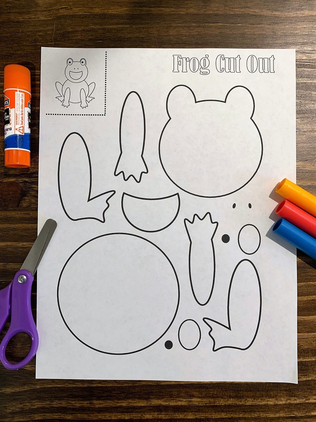 Printable Animal Cutout Pack for Kids, Kids Cut-out Craft Sheets, PDF ...