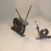 Scrap Metal Art Snail and Baby - Etsy