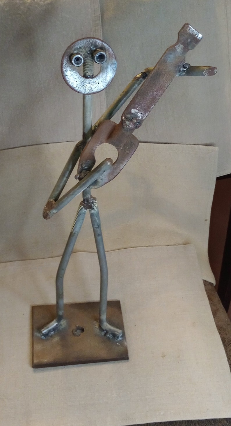 Scrap Metal Guitarist and Singer(set) - Etsy