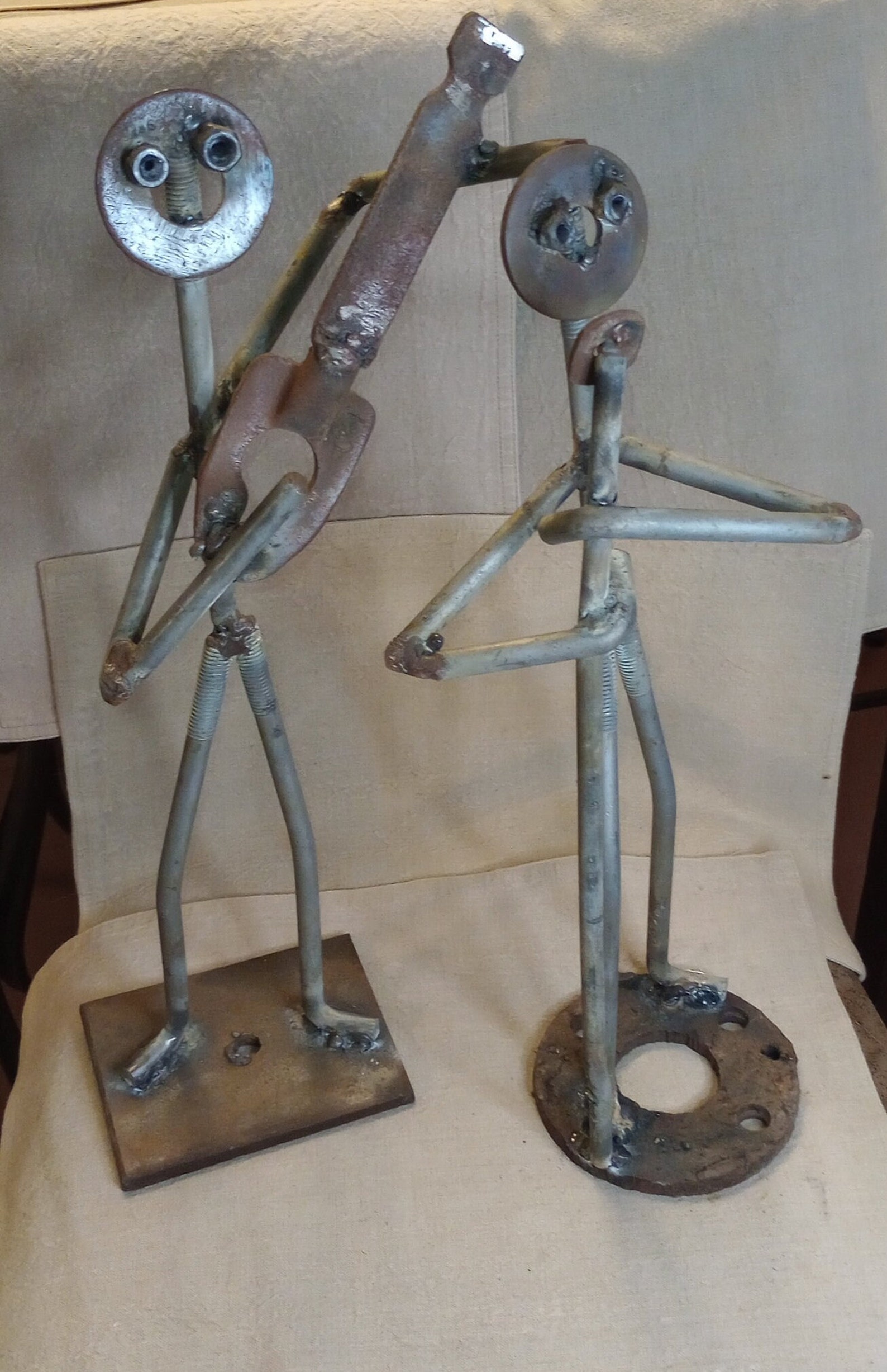 Scrap Metal Guitarist and Singer(set) - Etsy