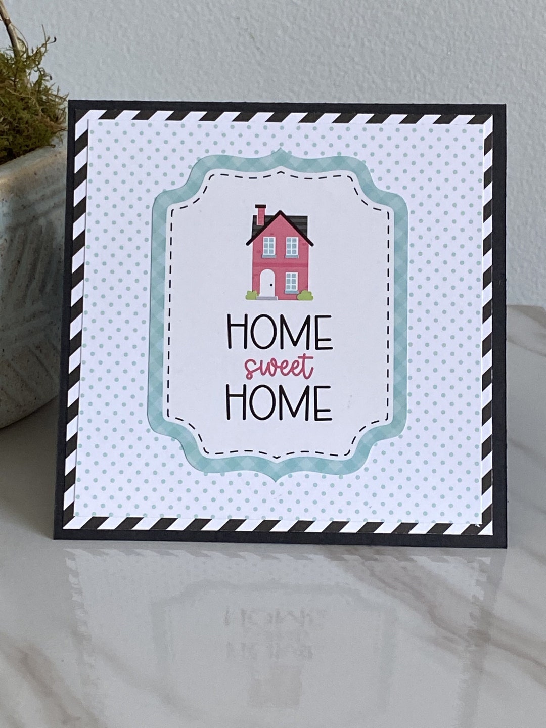 Housewarming Card New Home Card Handmade Card Real Estate Card Unique ...