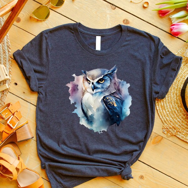 Owl Shirt - Etsy