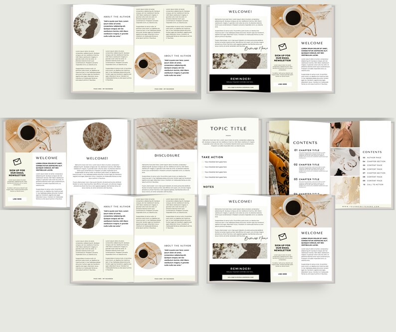 Workbook Template Canva | Course Workbook | Worksheet Template | Course Blogger Template | Lead ...
