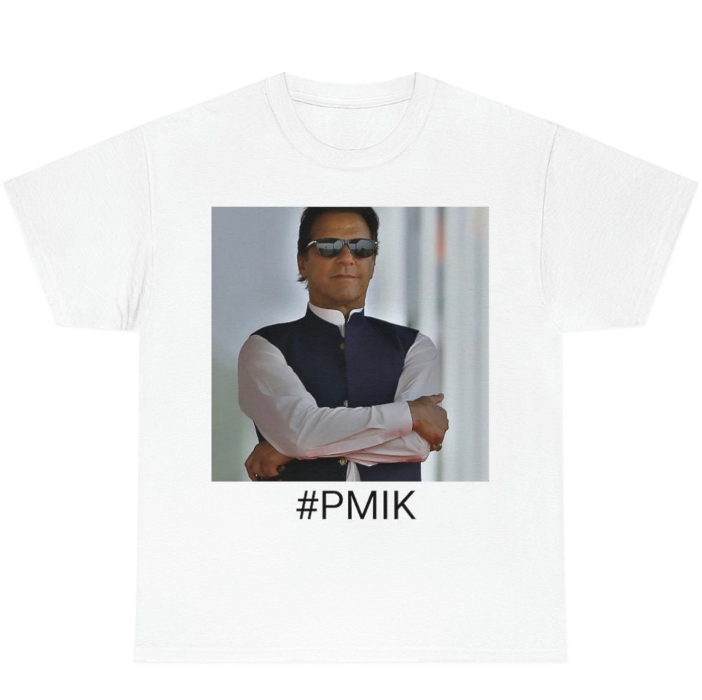 Unisex Heavy Cotton Tee/ Pti T Shirt/ Imran Khan/ Imported Hakoomat ...