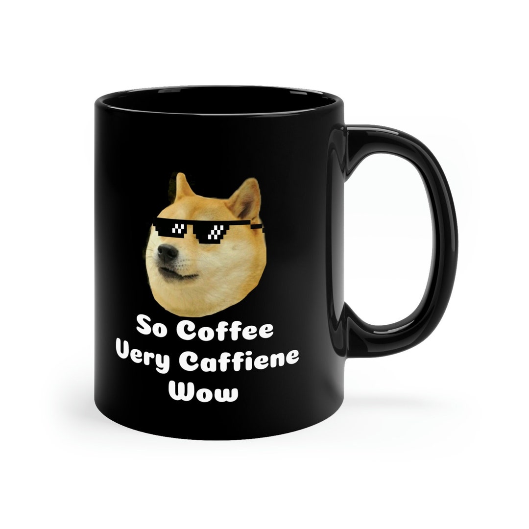 Doge Meme Coffee Mug Wow - Etsy