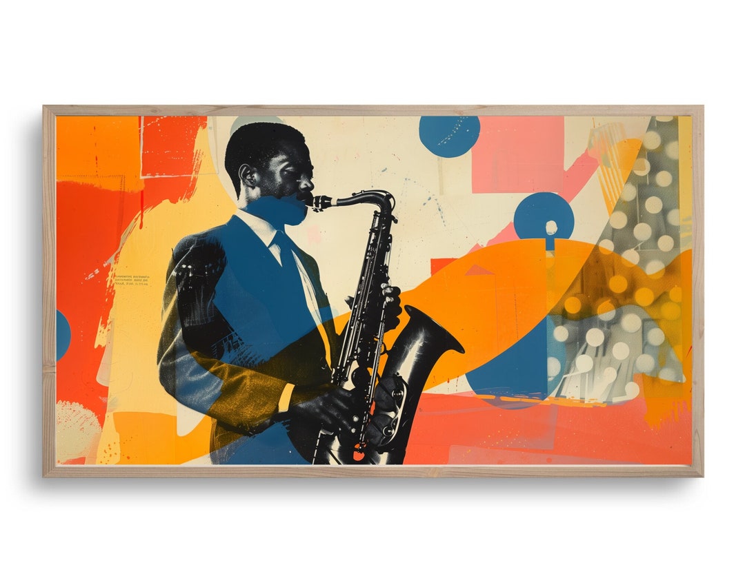 Samsung Frame TV Art | Colorful Jazz African Art | DIGITAL Download ...