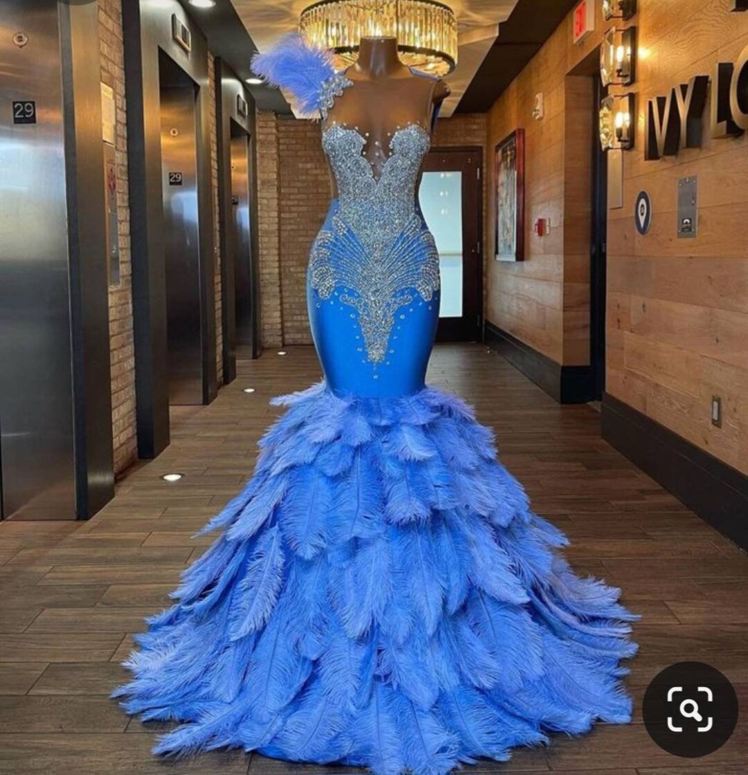 Fitted Floor Length Prom Wedding Dress,exotic Prom Dress, Available in ...