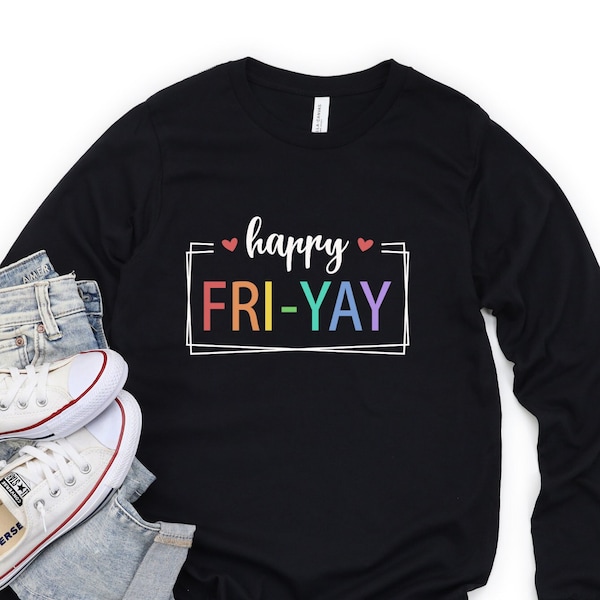 Long Sleeve Friyay - Etsy