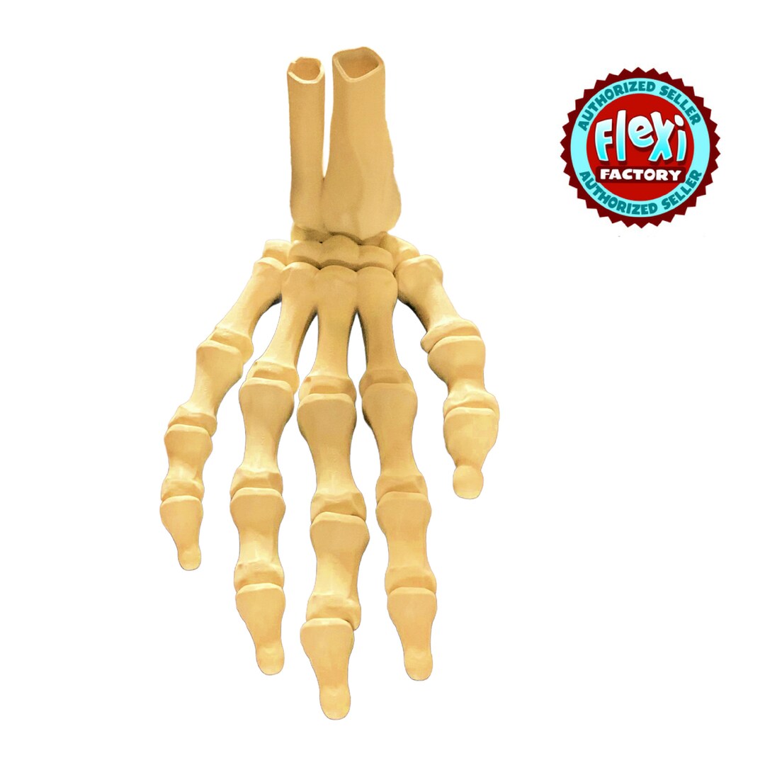 Giant Skeleton Hand Custom 3D Print Flexible Gag Gift for Him or ...