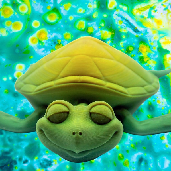 3d Printed Flexi Turtle - Etsy