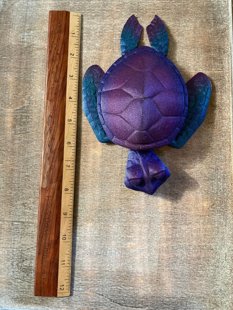 Custom 3D Printed Turtle Figure Poseable Articulating Fidget - Etsy