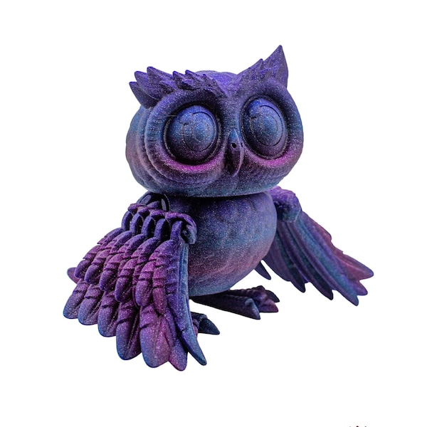 Owl 3d Print Stl File - Etsy