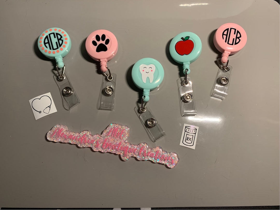 Retractable Badge Reels - Etsy