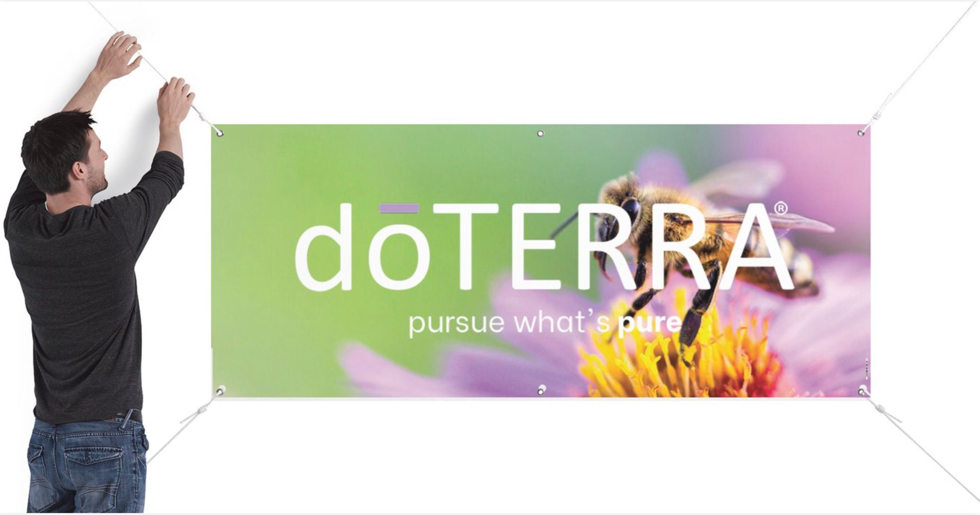Doterra Banner Bee PDF Printable - Etsy