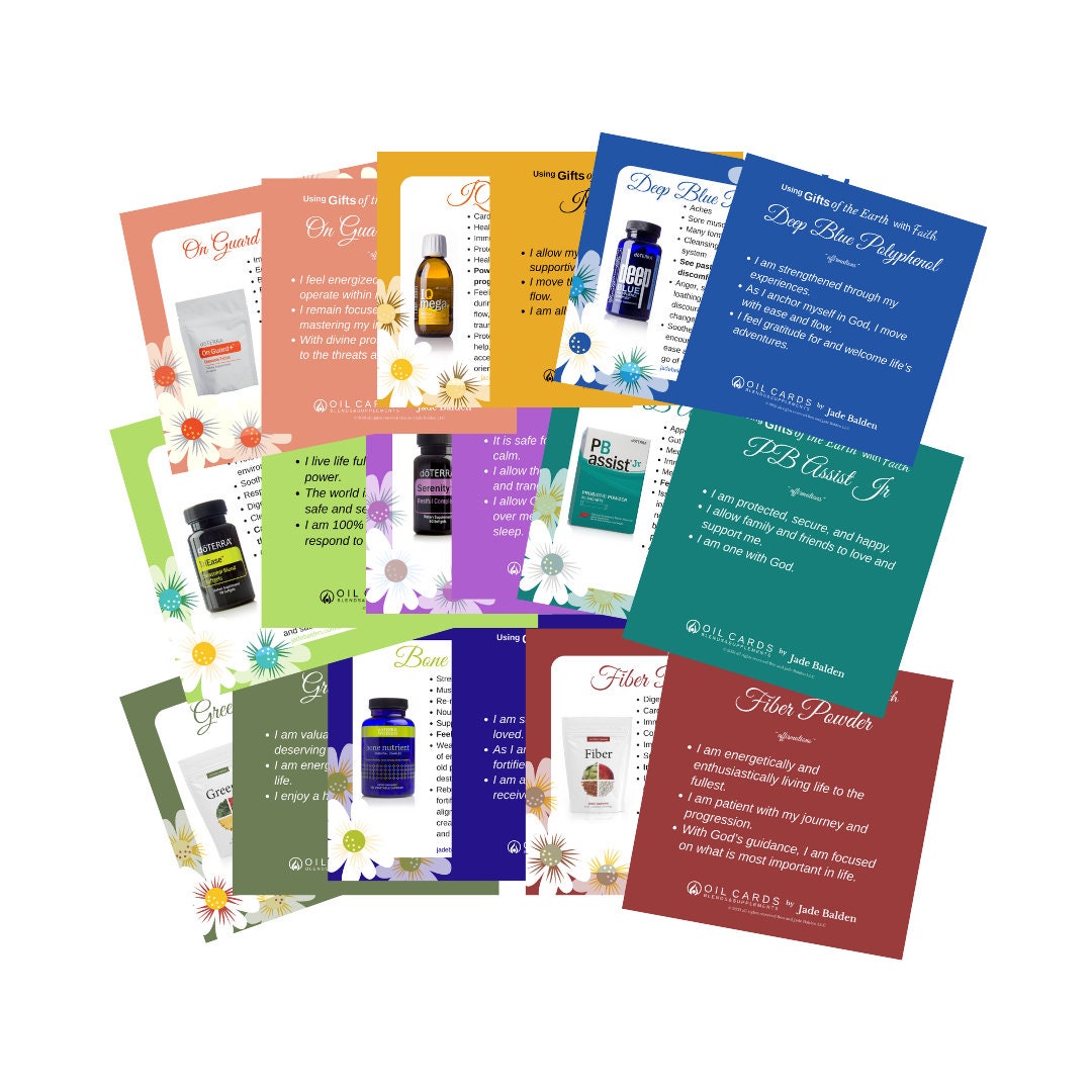 Doterra Supplements PDF Printable - Etsy