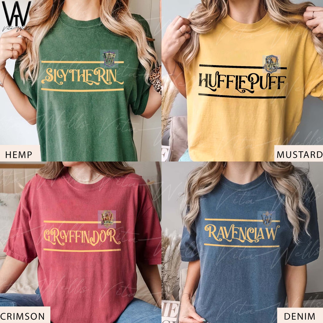 Wizard House Unisex Matching Tees Comfort Colors® Vintage Band House of ...