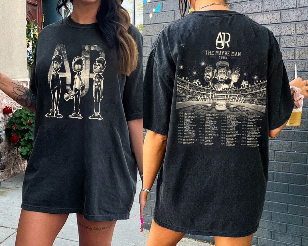 AJR the Maybe Man Tour 2024 Double Shirt, Hoodie, AJR Band Concert ...