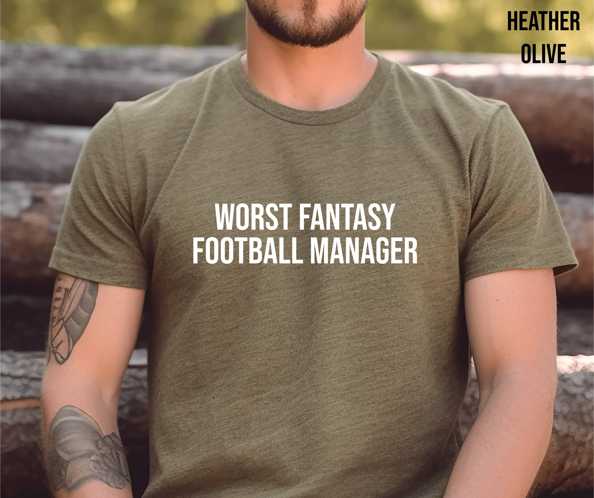 Worst Fantasy Football Manager, Funny Loser Shirt, Huge Football Fan ...