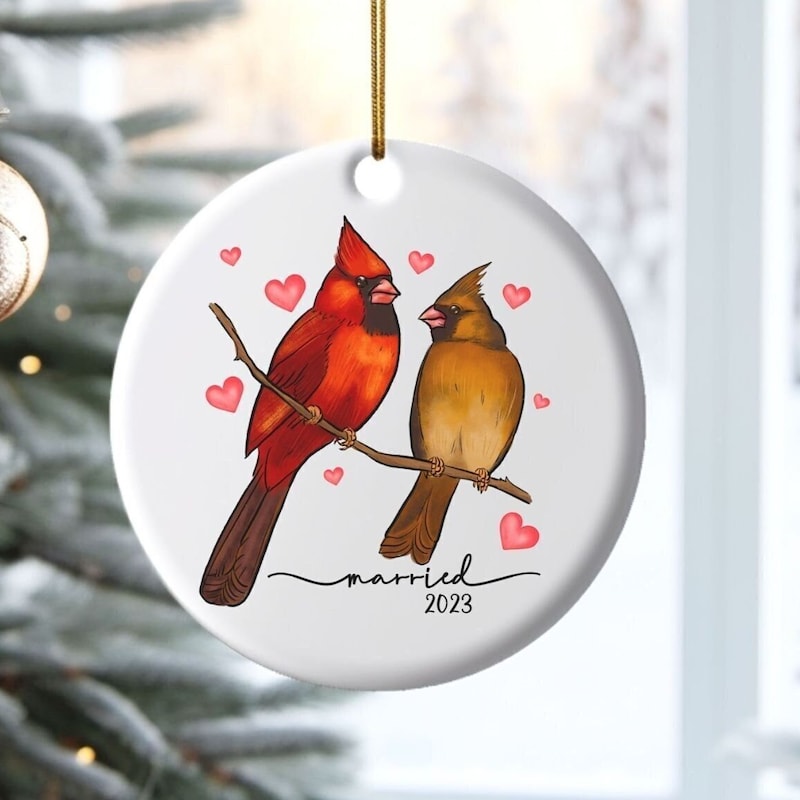 Cardinal Ornament - Etsy
