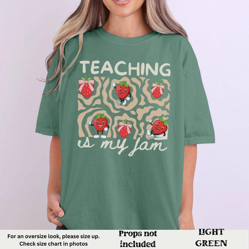 Comfort Colors Teaching is My Jam T-shirt: Funny Teacher Appreciation ...
