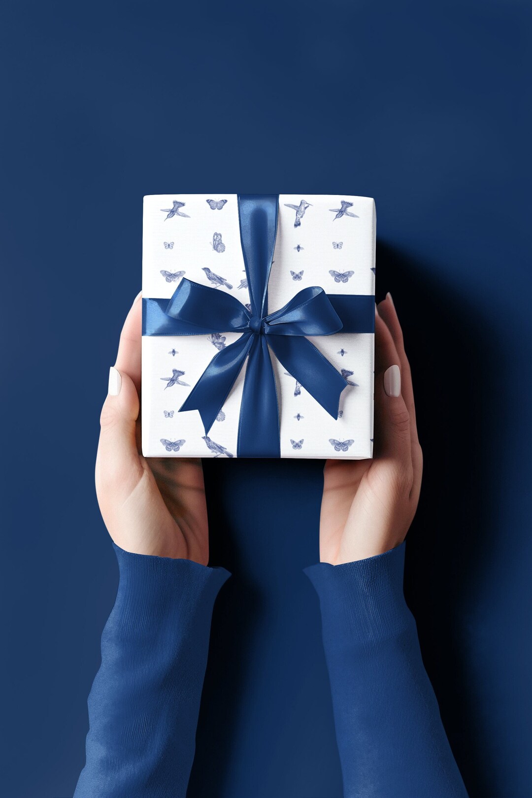 Bird Wrapping Paper, Bird and Butterfly Wrap Paper, Bird Wrap Paper ...