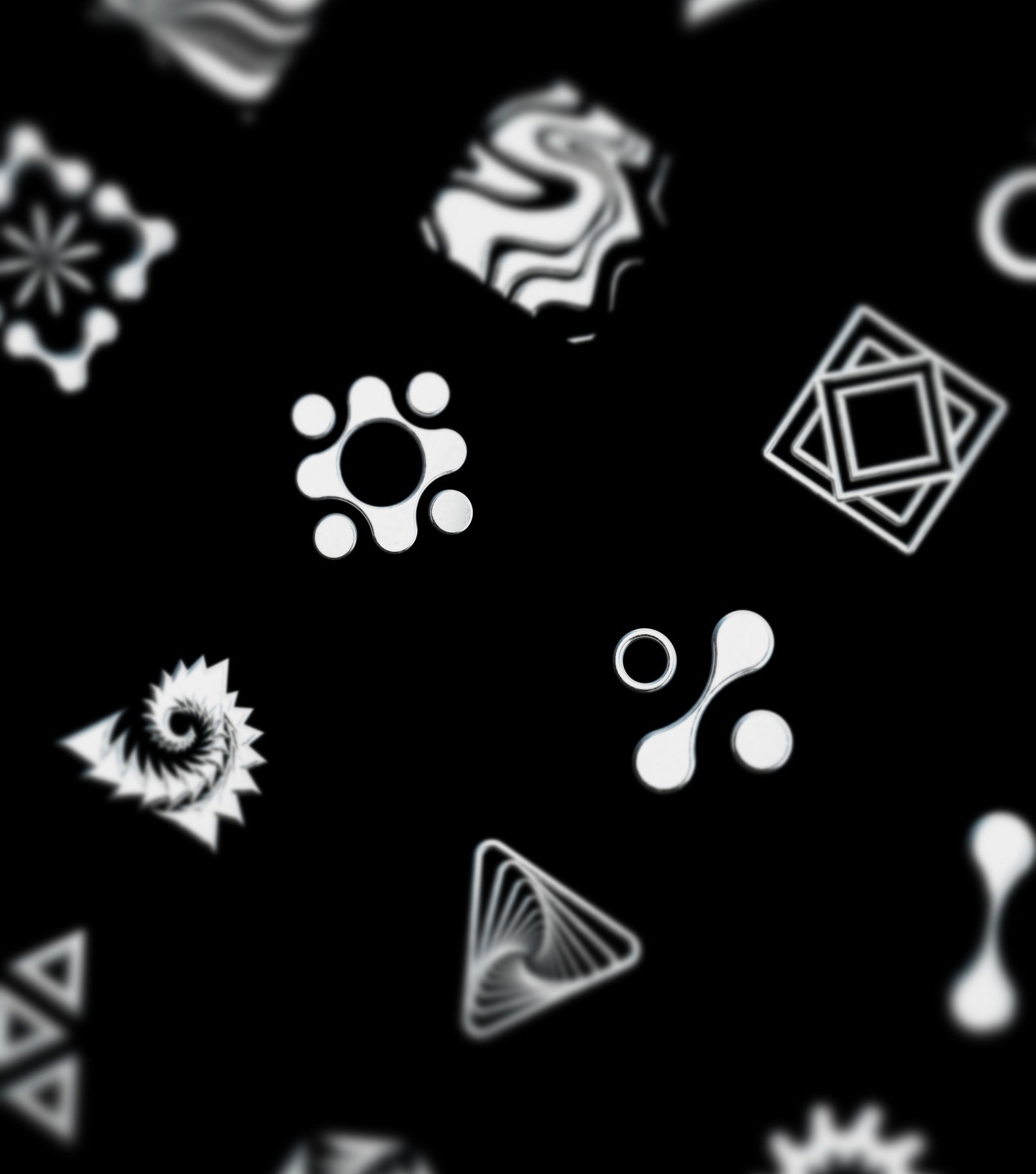 Stoic Art 3D Chrome Bevel Vector Pack Editable Graphic Bundle SVG EPS ...