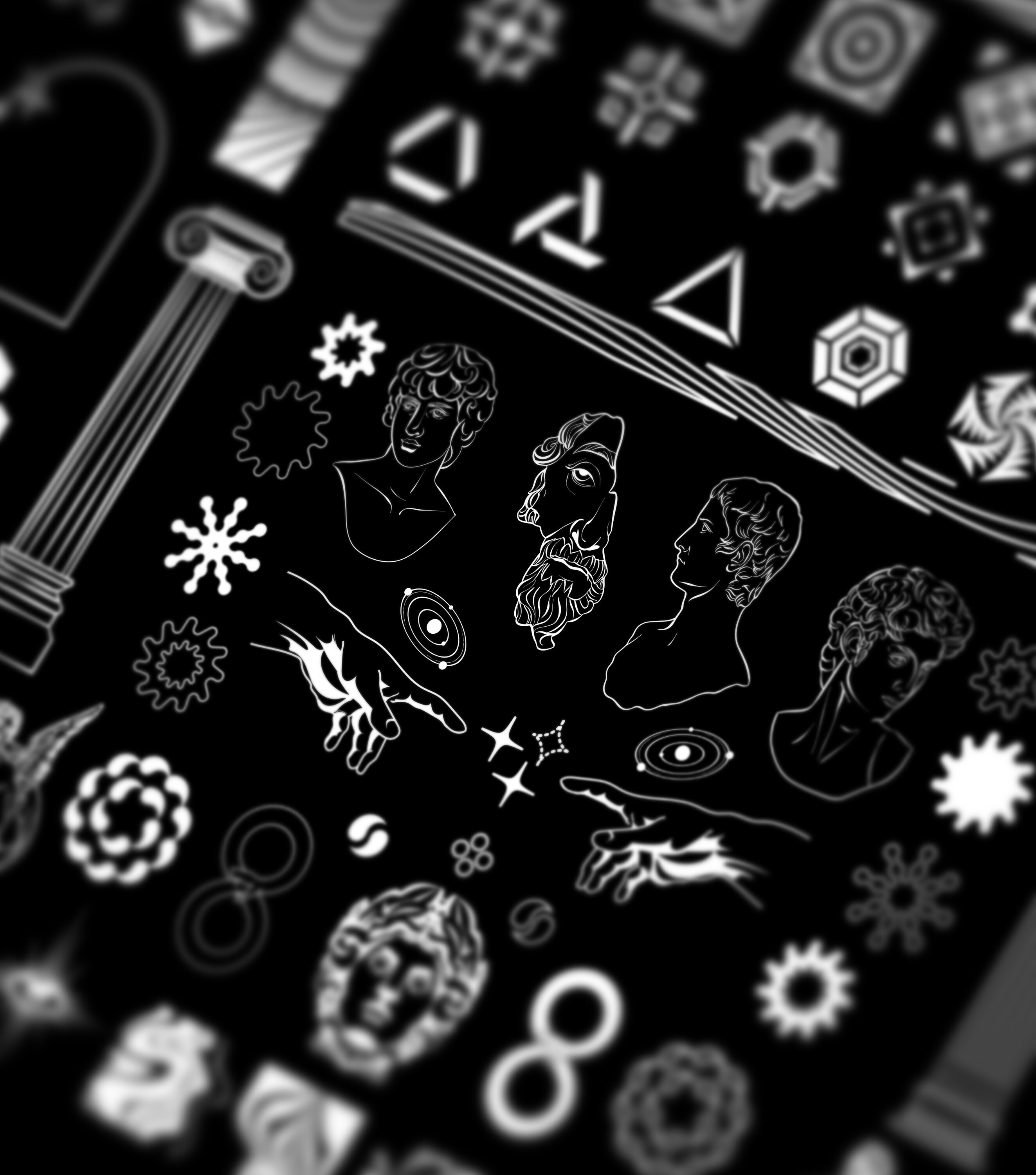 Stoic Art Vector Pack Editable Graphic Bundle SVG EPS - Etsy