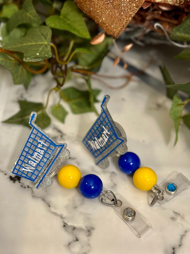 Walmart Badge Reel - Etsy