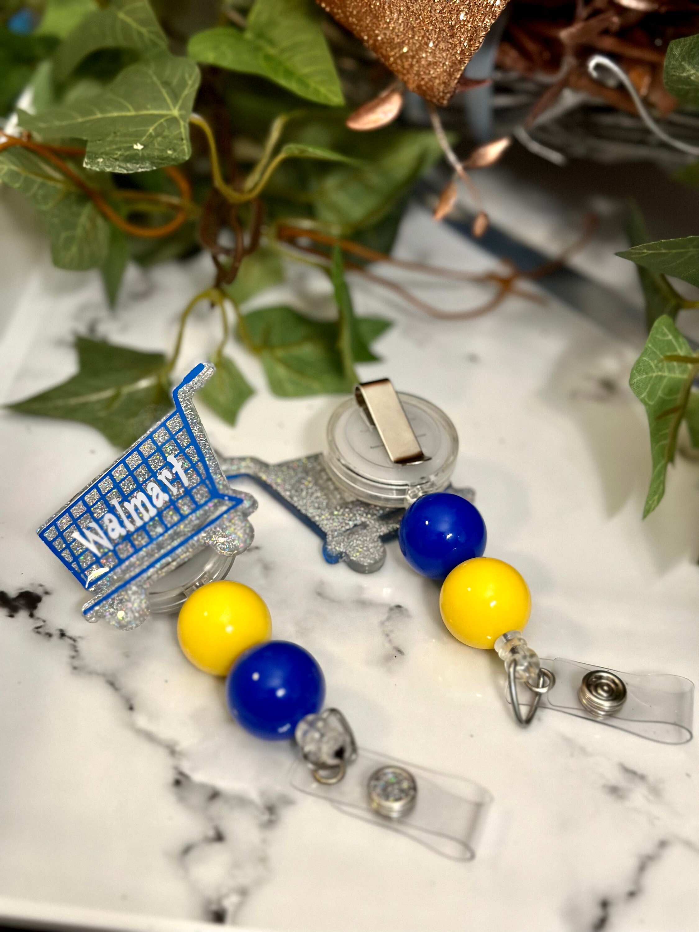 Walmart Badge Reel - Etsy