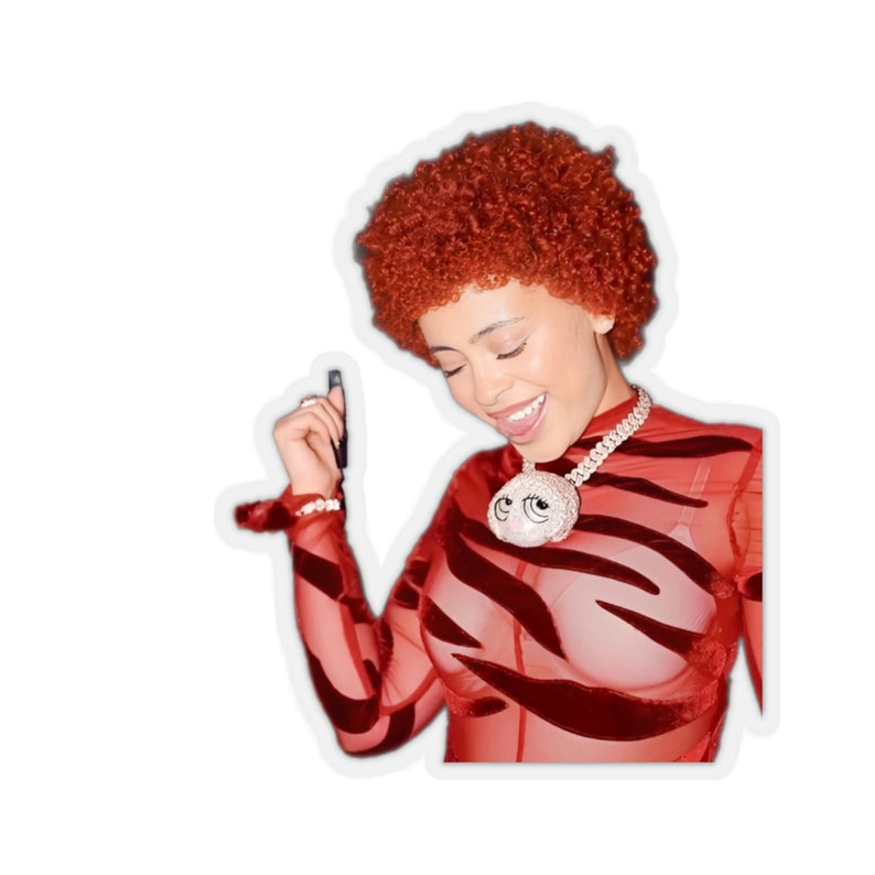 Ice Spice Kiss-cut Stickers Isis Naija Gaston New York - Etsy