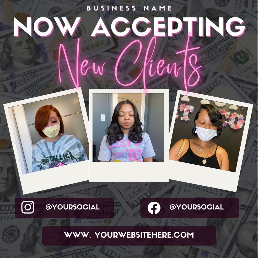 Beauty New Client Flyer Flyer Template Customize in Canva - Etsy