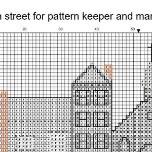 Main Street. Small Cross Stitch. Pattern Keeper/markup Compatible. DMC ...