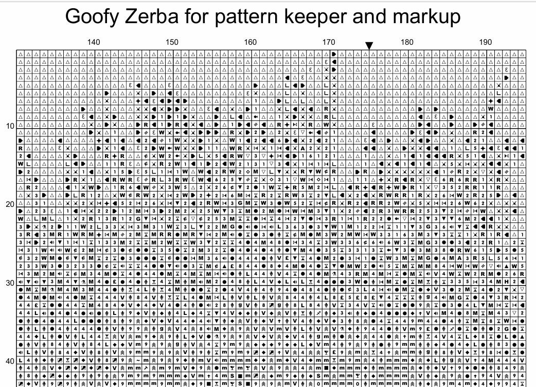 Watercolor, Goofy Zebra. Large Cross Stitch. PDF Download Pattern ...