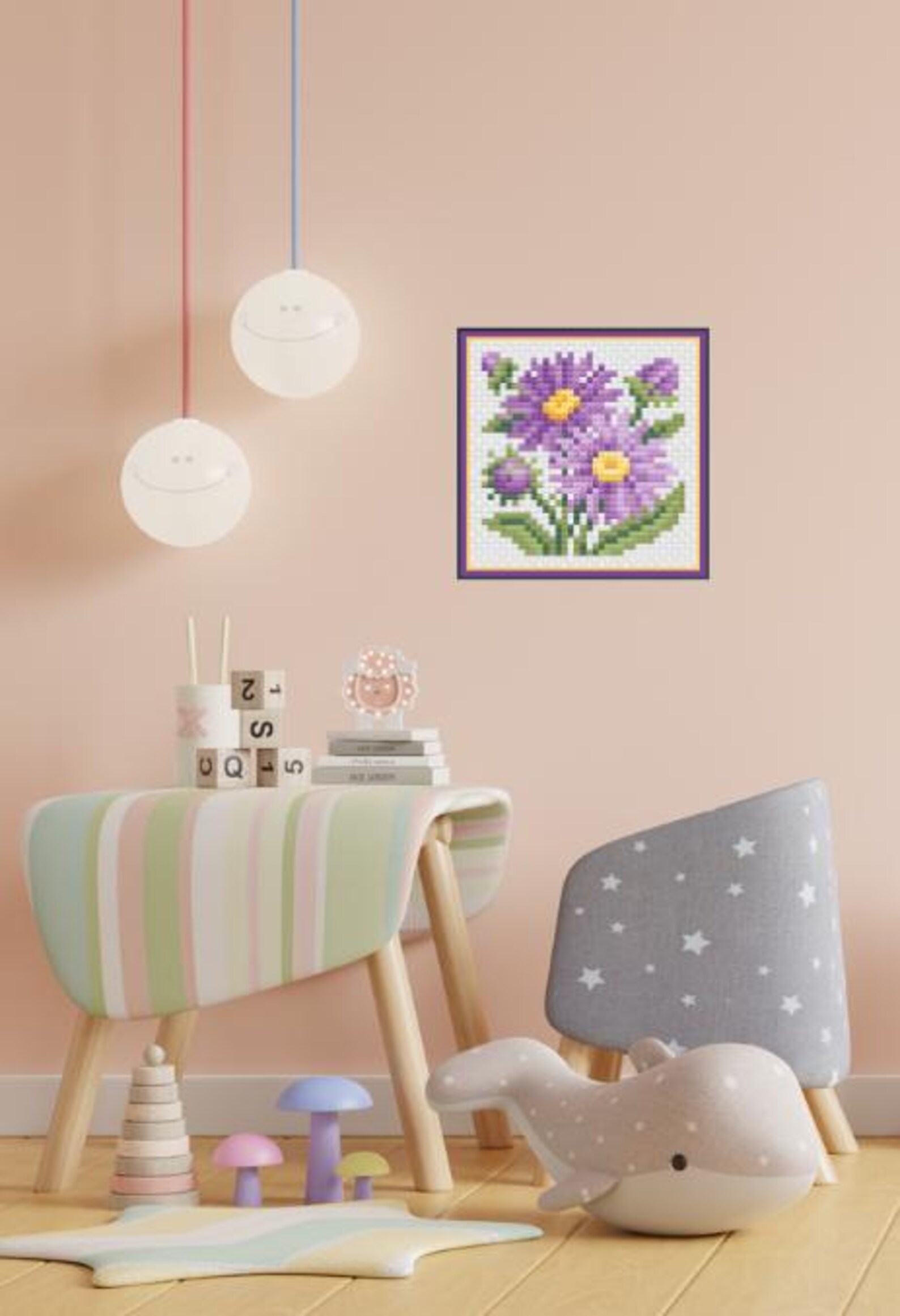 Aster, Mini/small Cross Stitch. Pattern Keeper/markup Compatible. DMC ...