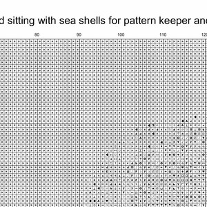 Watercolor Mermaid. Large Cross Stitch. PDF Download Pattern/charts ...