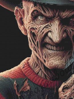 Freddy, Horror/thriller Movie. A Large Cross Stitch. PDF Download ...