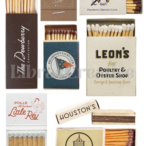 Custom Designed Matchbook Poster Print - Digital Download (vertical) - Etsy