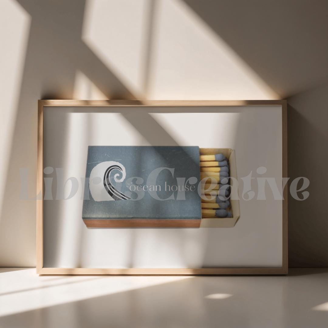 SINGLE Custom Matchbox Print Digital Download Anniversary Birthday Gift ...