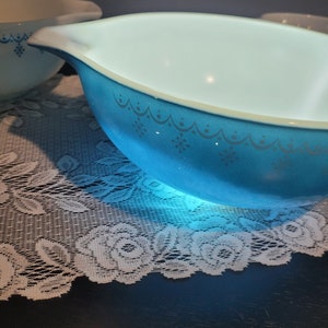 Pyrex Snowflake Garland Cinderella Bowls - Etsy