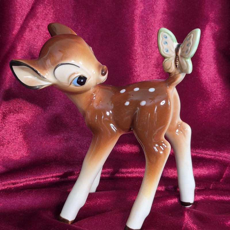 1950s Bambi Figurine - Etsy