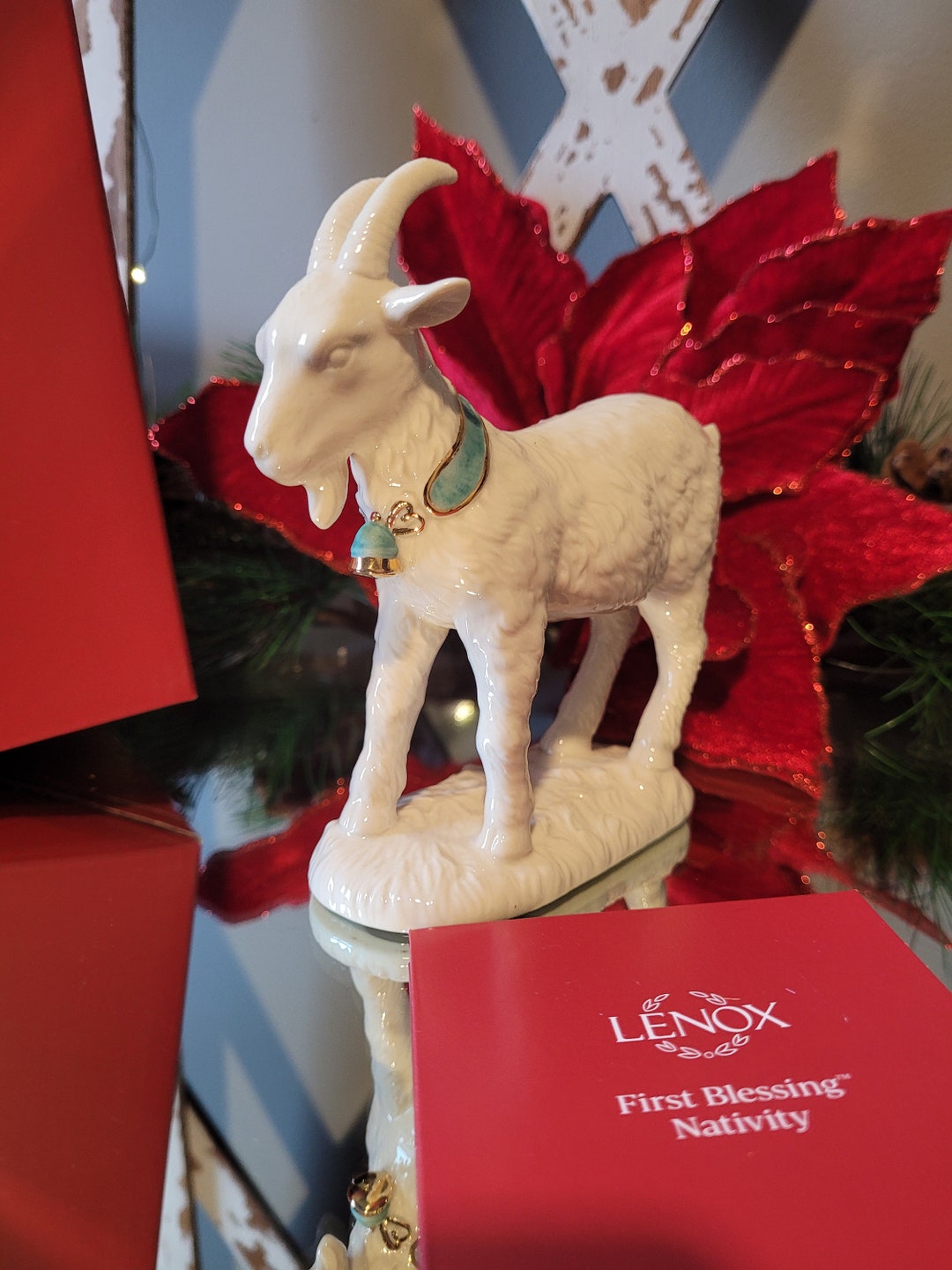 Lenox First Blessings Nativity Goat - Etsy