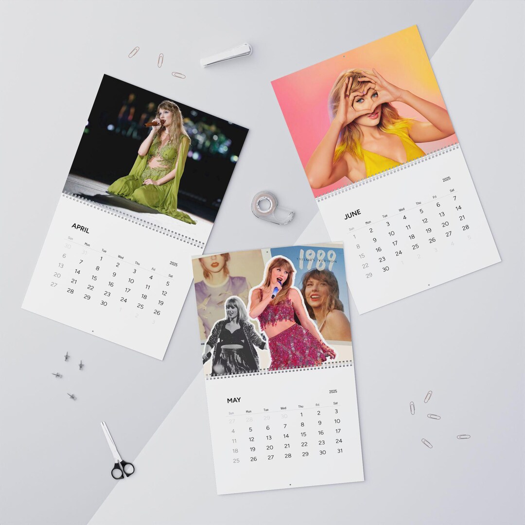 2025 Swifties Wall Calendar Gift for Swiftie Music Lovers, Taylor ...