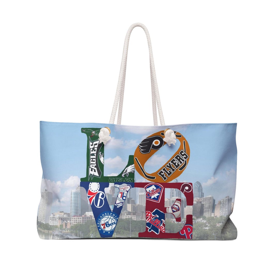 Philly Sports Weekender Bag Perfect for Travel, Sports Fans, Beach Days ...
