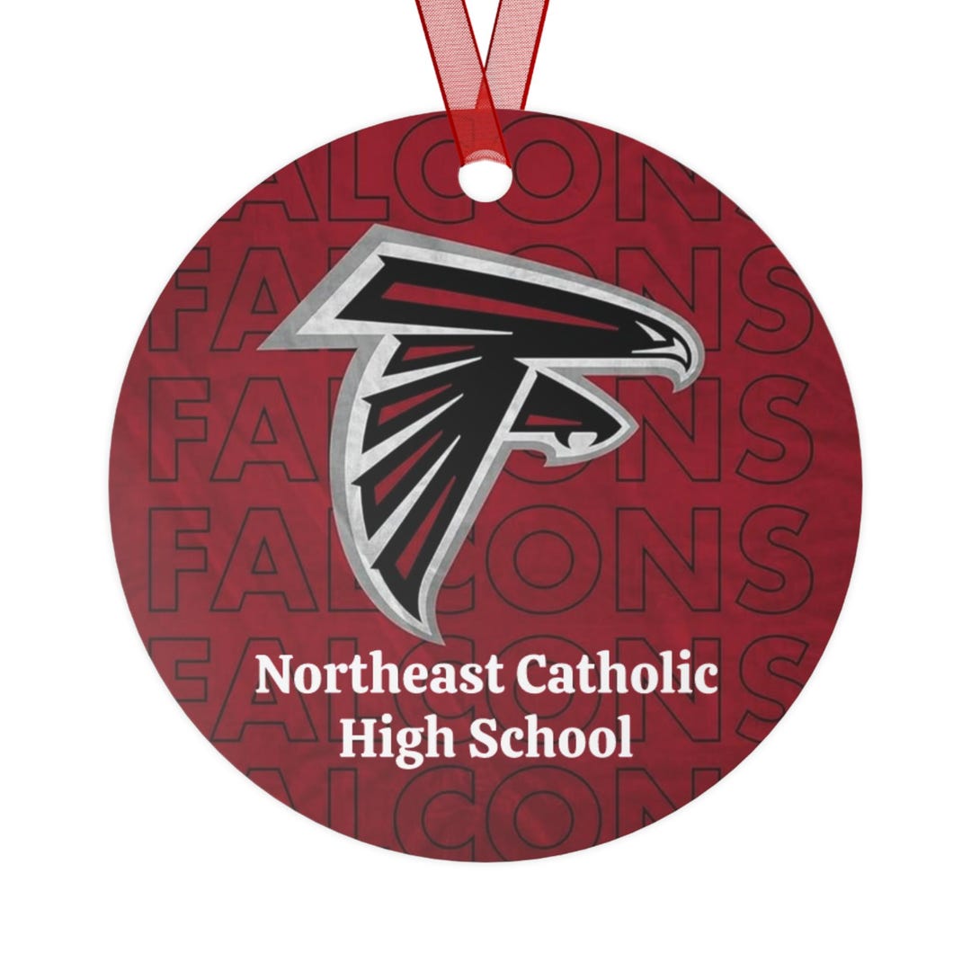 Personalized Northeast Catholic High School for Boys Metal Christmas ...