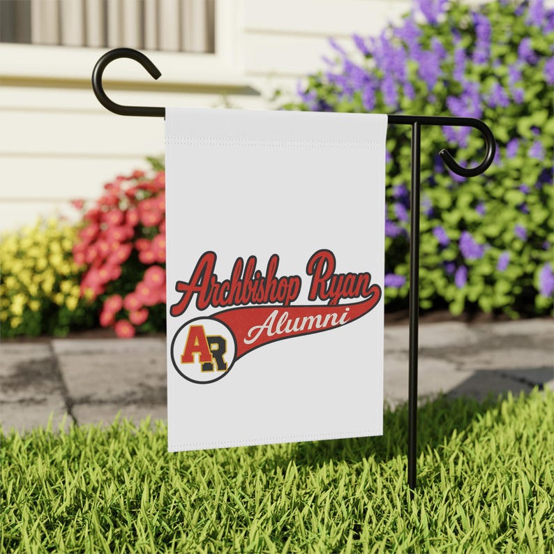 Archbishop Ryan High School Alumni Garden Flag, Personalized Outdoor ...