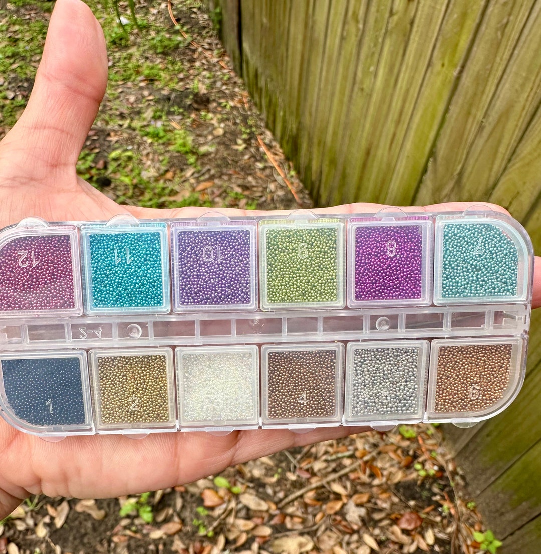 Microbeads, Resin, Caviar Beads, Glass Beads, DIY Crafts, Nails Arts ...