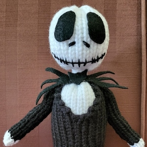 Loom Knit Pattern for Jack Skellington - Etsy
