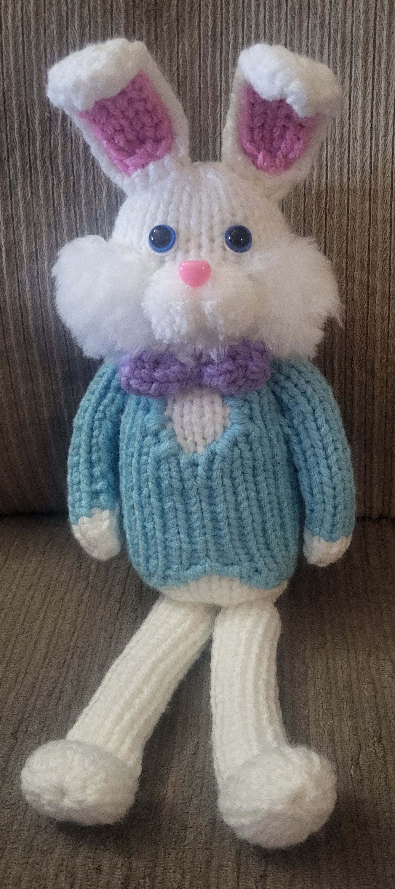 Loom Knit Easter Bunny Pattern - Etsy